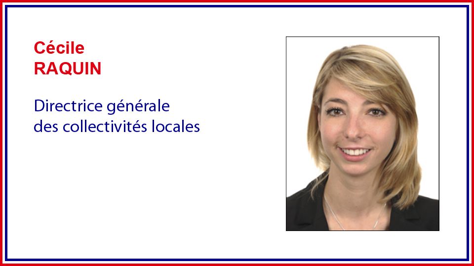Cécile Raquin, nouvelle directrice de la DGCL